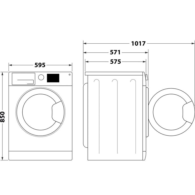 WHIRLPOOL FFL 7259 W EE mašina za pranje veša