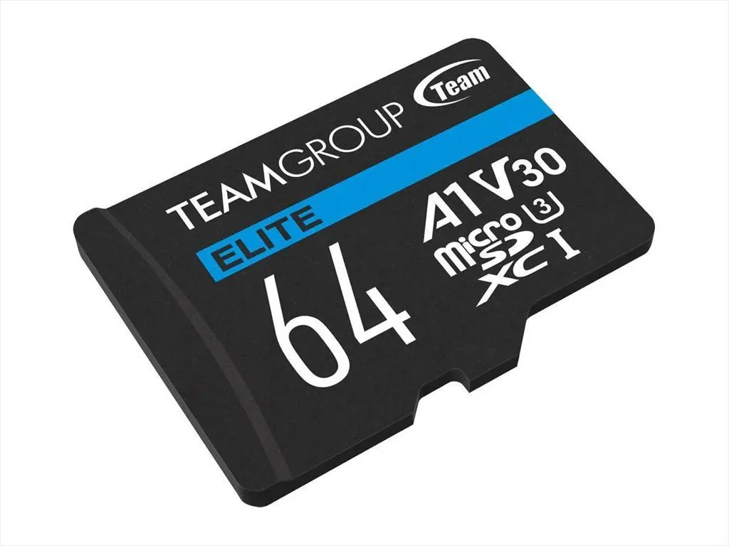 TIM GRUPA Memoriјska kartica elite a1 micro-sdkc uhs-i a1v30 64gb sa adapterom 100mb/s