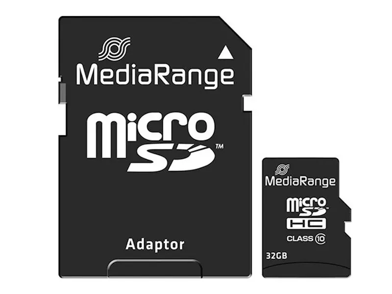 MEDIARANGE Memorijska kartica microSDHC 32GB + SD adapter C10 MR959