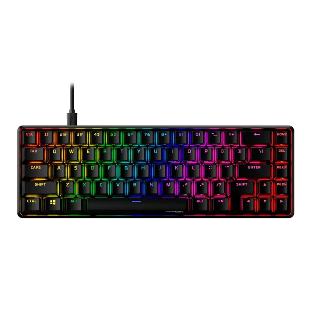 HYPERX Gaming tastatura Alloy Origins 65 Red Linear crna