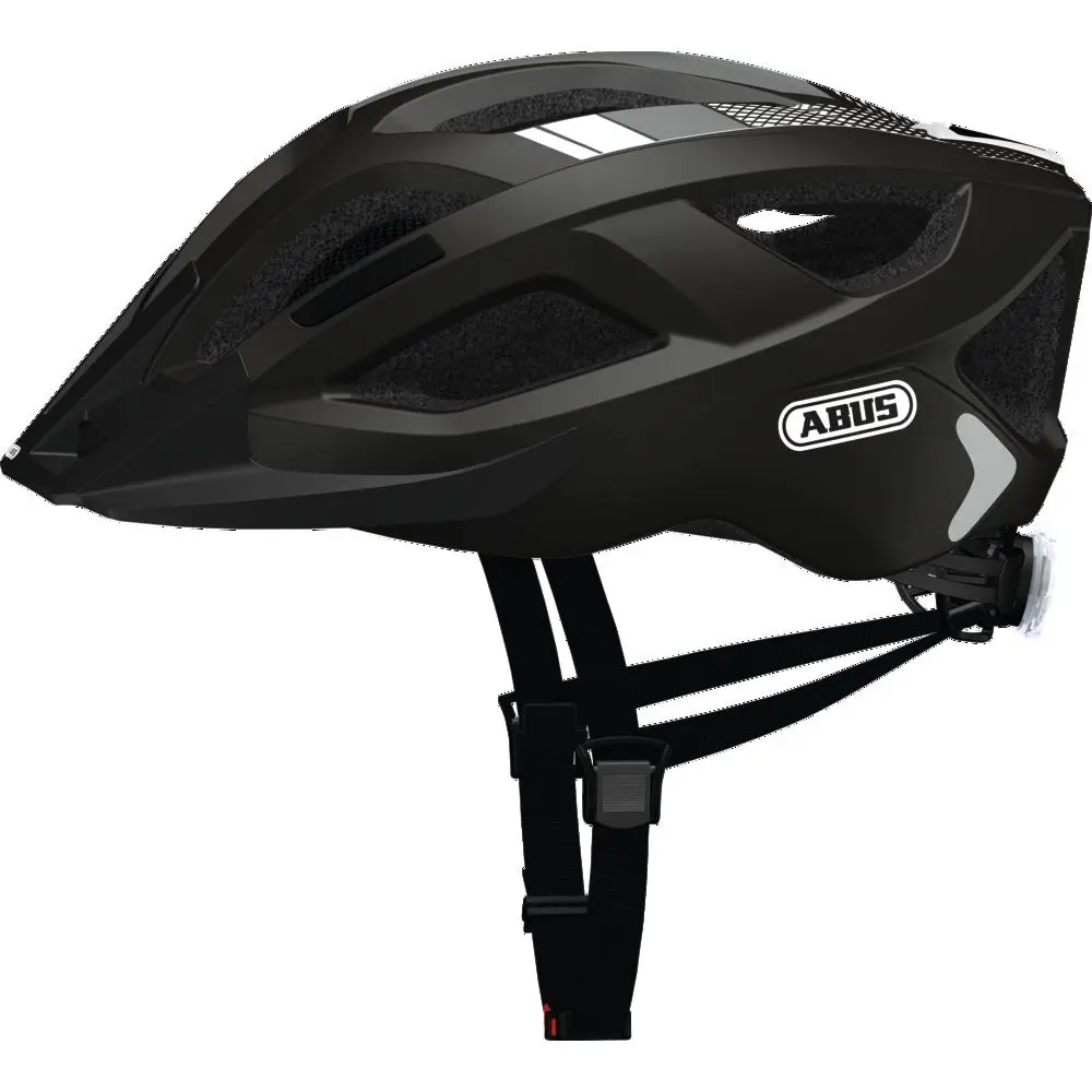 Abus Kaciga za bicikl Aduro Race, 52/58cm, Crna