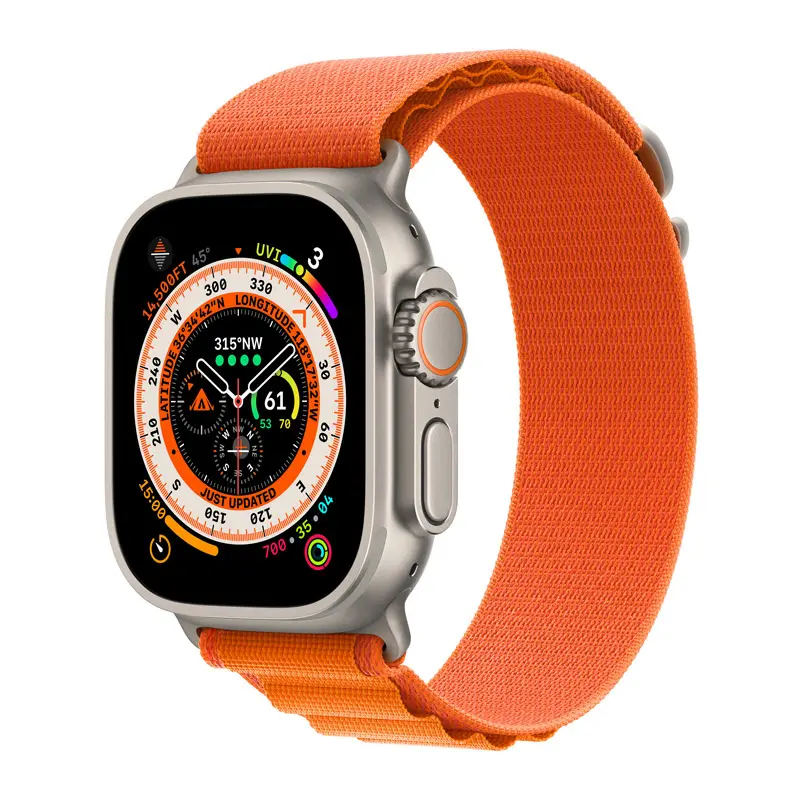 Pametni sat W-N8 Ultra Plus Orange Alpine Loop