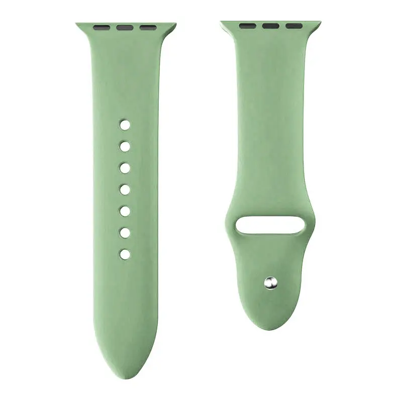 Pmeni sat Apple Watch Silicone Strap green S/ M 42/ 44/ 45mm