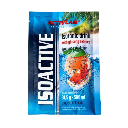 Isoactive – Grejpfrut Ženšen (31.5g)