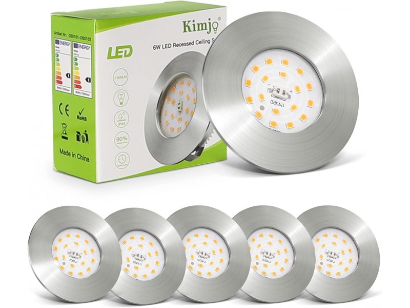 Ugradni LED PANELI Set 6 komada KIMJO 6W,3000K,600LM