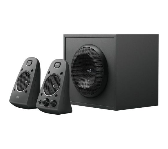 Logitech - Logitech Z625 2.1 Speaker System - THX Certified, Black