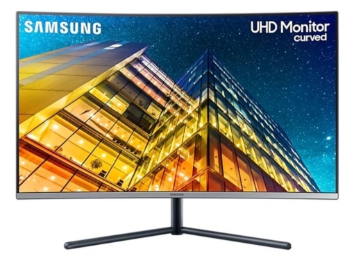 Monitor SAMSUNG LU32R590CWPXEN 32"/VA,zakrivljen/3840x2160/60Hz/5ms GtG/HDMI,DP/VESA/crna