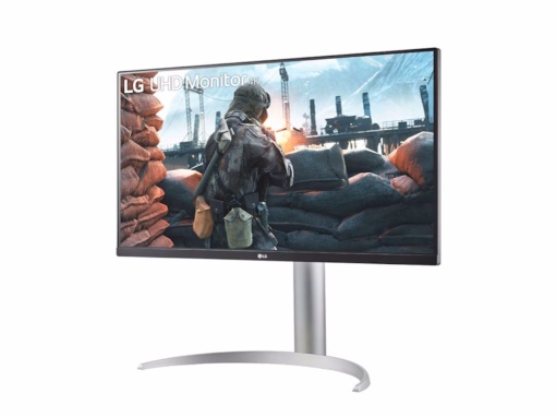 Monitor LG 27UP650P-W 27"/IPS/3840x2160/60Hz/5ms GtG/HDMIx2,DP/Freesync/pivot,visina/srebrna