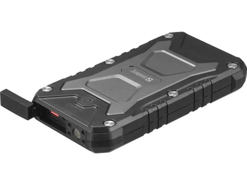 Sandberg Survivor Eksterna baterija, 10000mAh, 20W, PD, Crna