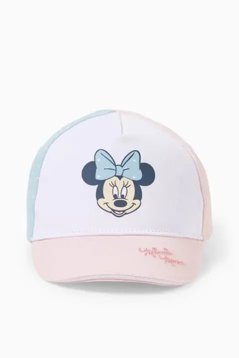 C&A Kačket za bebe Minnie Mouse, Roze-plavi