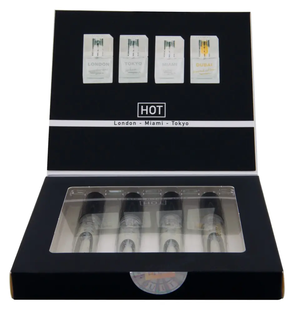 HOT Set feromonskih muških parfema, 4 komada, 4x5ml