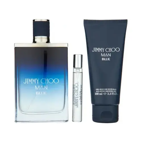 JIMMY CHOO Set za muškarce Blue Toaletna voda edt, 100ml + Gel za tuširanje, 100ml + edt, 7.5ml