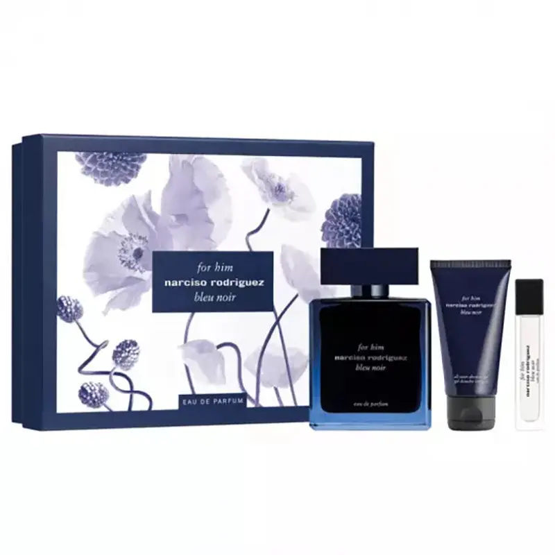 NARCISO RODRIGUEZ Poklon set za muškarce Bleu Noir EDP 100 ml+ EDP 10 ml + gel za tuširanje 75 ml