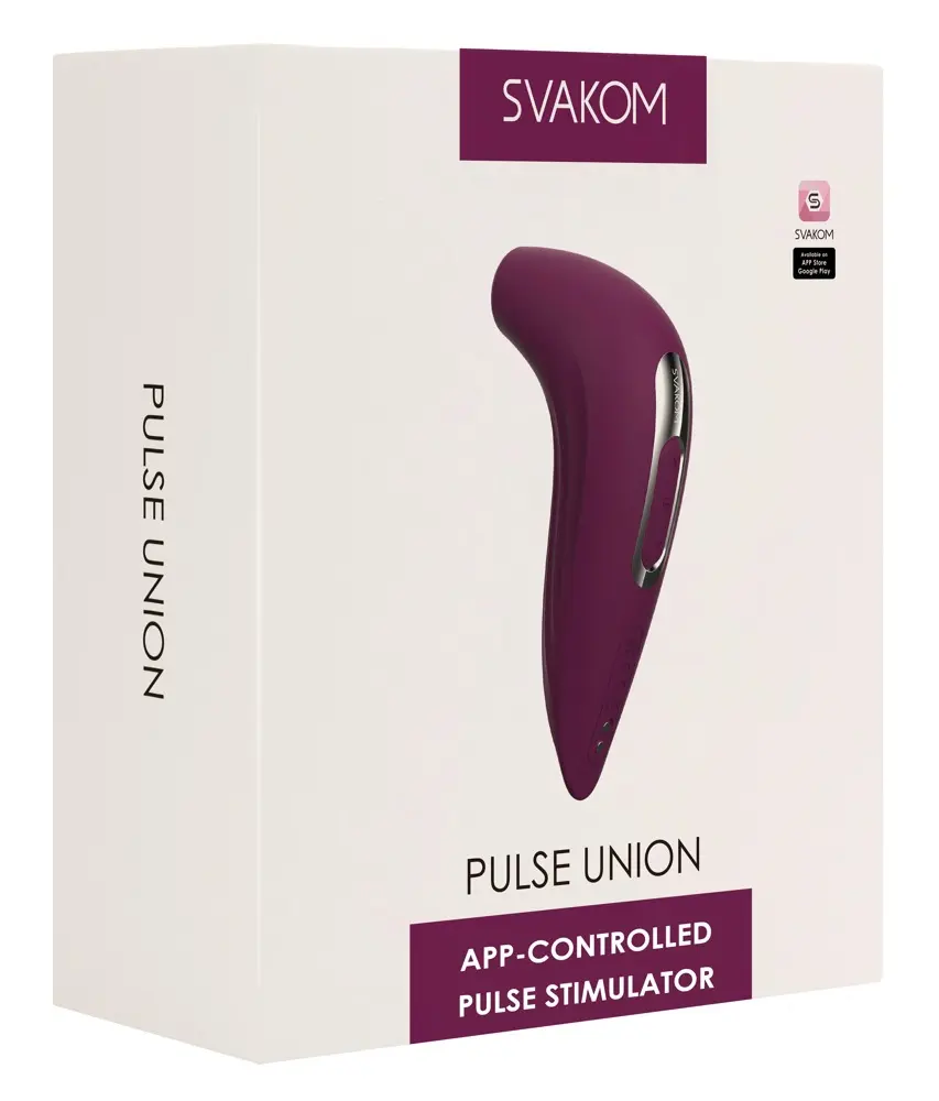 SVAKOM Pulse Union Klitoralni vibrator, 5 načina usisavanja, Ljubičasti