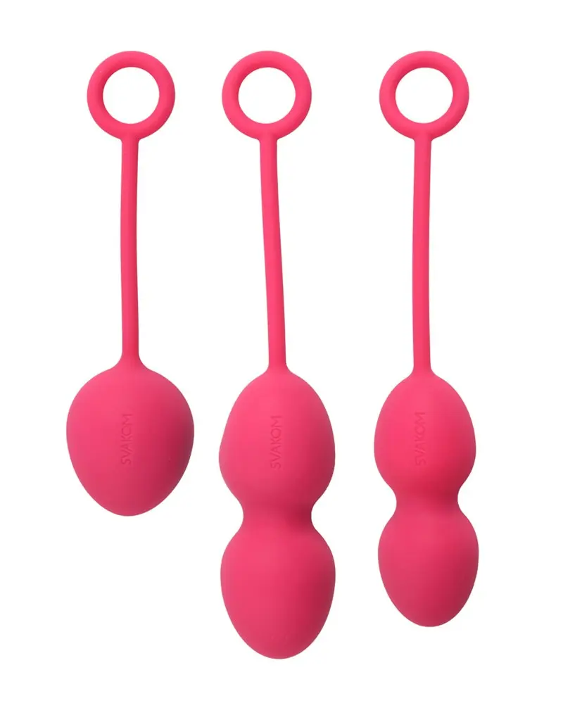 SVAKOM Set vaginalnih kuglica, 3 komada, Roze