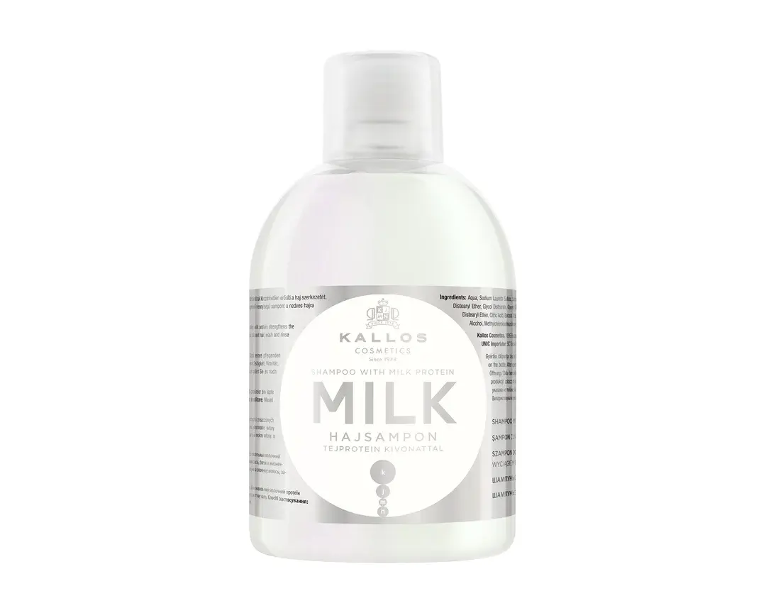 KALLOS Milk Šampon za kosu, 1000ml