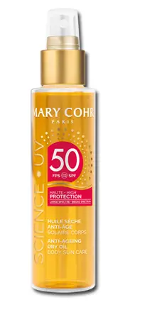 Mary Cohr Anti-age suvo ulje za telo za zaštitu od sunca SPF 50, 150 ml