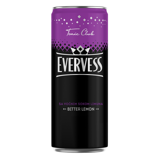 Evervess bitter lemon 0.33 limenka