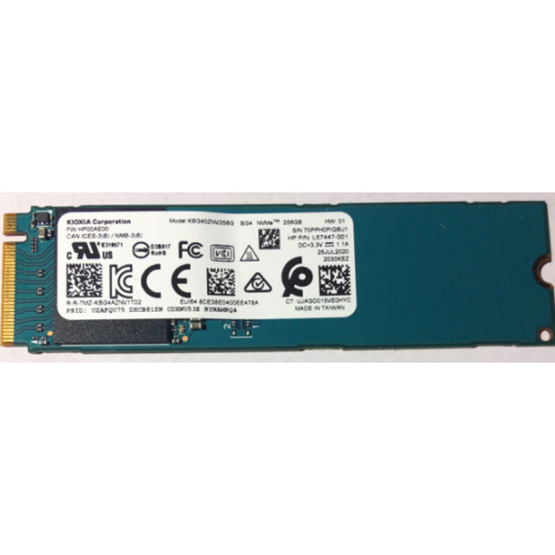 SSD KIOXIA Corporation 256GB NVMe KBG40ZNV256G Bulk