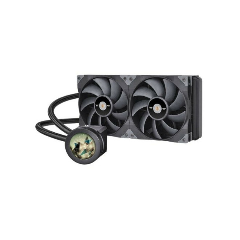 CPU Cooler Thermaltake TOUGHLIQUID Ultra 280 LCD 2.1″ Black, CL-W374-PL14BL-A