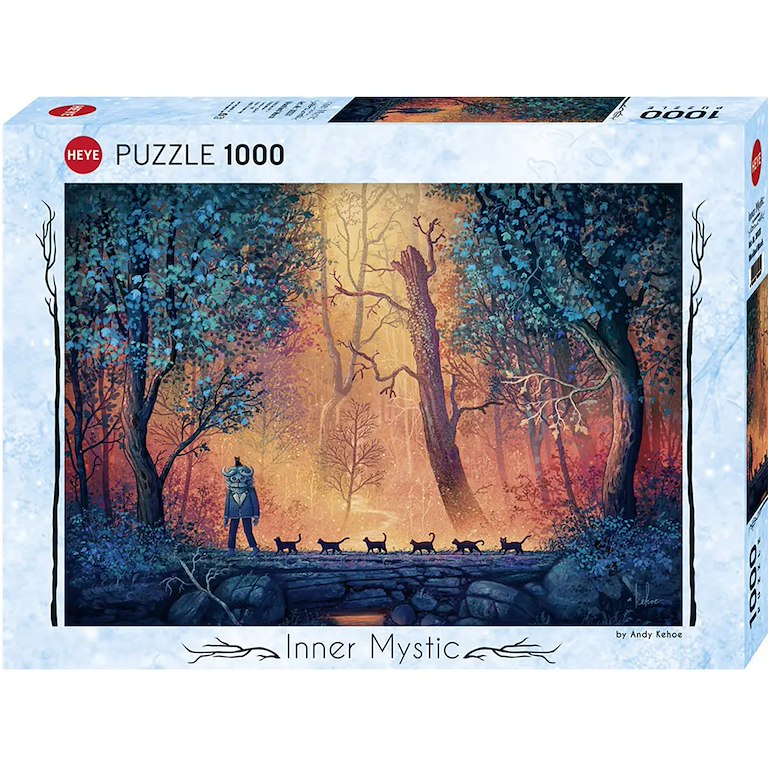 HEYE Puzzle Inner Mystic Andy Kehoe Woodland March 30031,1000 delova