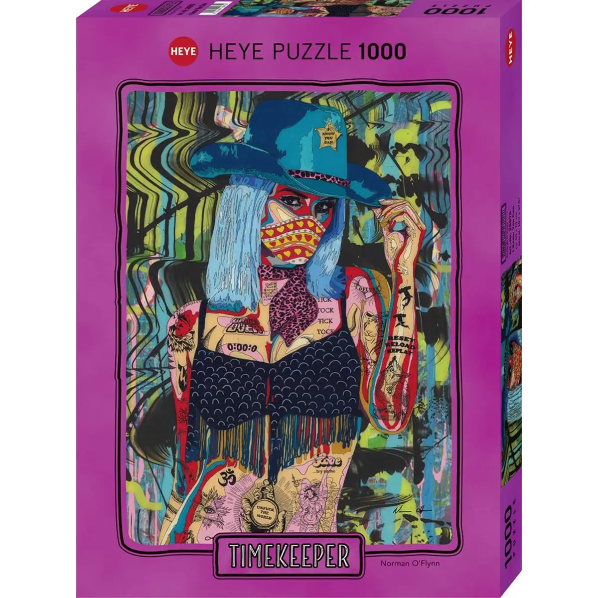 HEYE Puzzle Timekeeper I Know You Can 29975,1000 delova