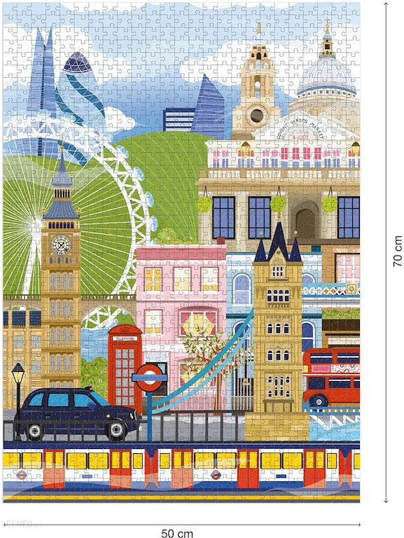 MIQUELRIUS Puzzle London, 1000 delova