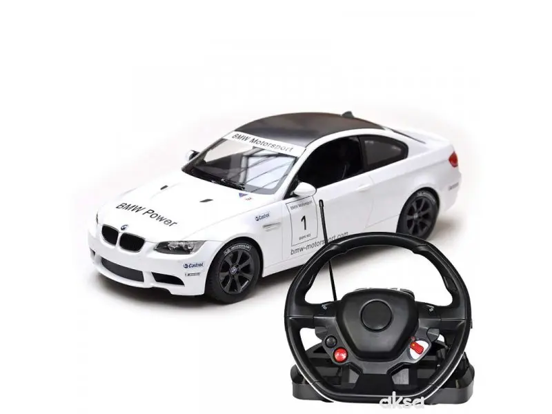RASTAR RC Autić BMW M3 sa volanom 1:14
