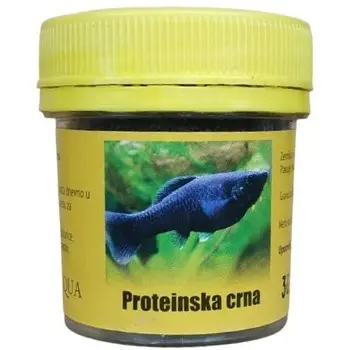 Nicolaqua Hrana za ribice, Proteinska crna granula, 60ml