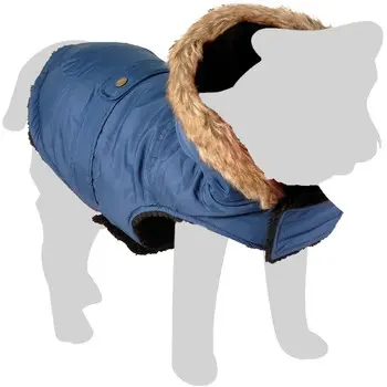 Flamingo Sabi Zimska jakna sa krznom za pse, Plava, 50 cm