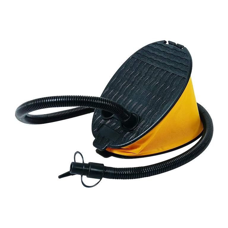 SunClub Nožna pumpa za naduvavanje, 19cm, Žuto-crna