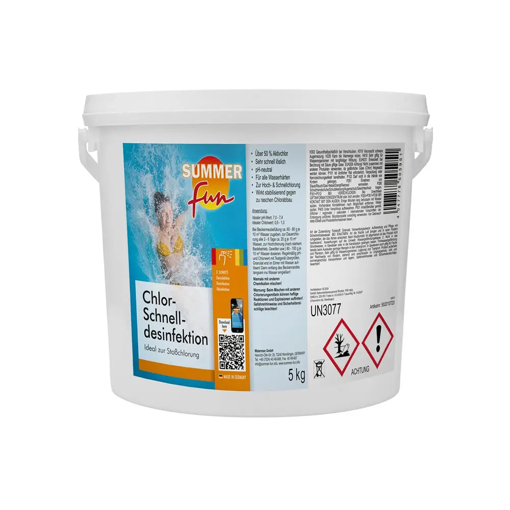 Chemoform AG Summer Fun, Šok-Hlor granule, 5kg