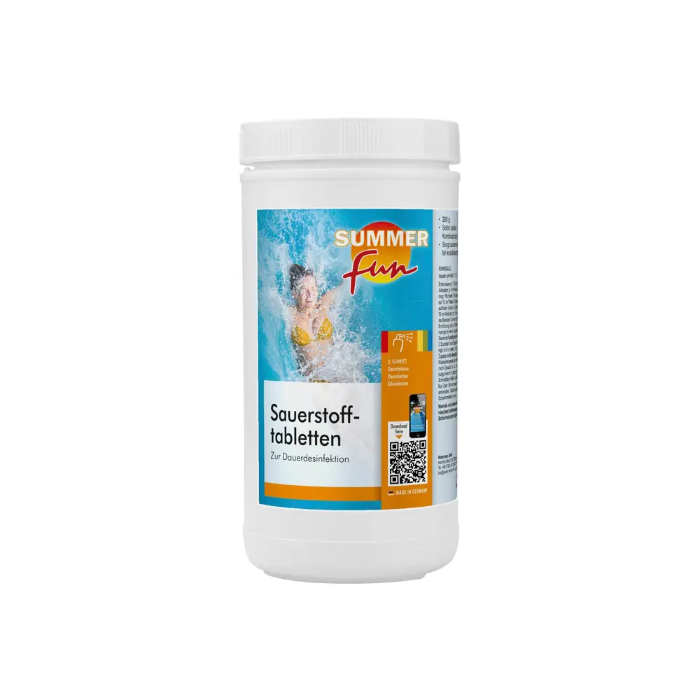 Chemoform AG Summer Fun Chlor - Sporo otapajuće tablete od 200g, 1kg