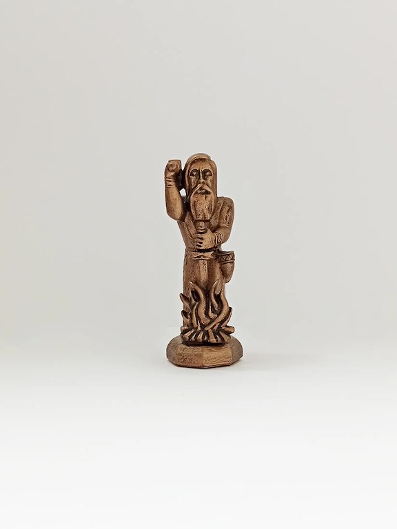 ROD Figura Nebeski kovač Svarog, Boja bronze