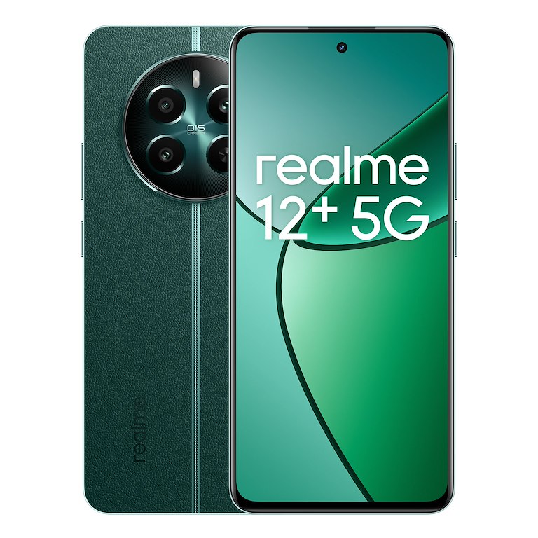 Realme 12+ 8/256GB zeleni mobilni 6.67" Octa Core Mediatek Dimensity 7050 8GB 256GB 50Mpx+8Mpx+2Mpx Dual Sim