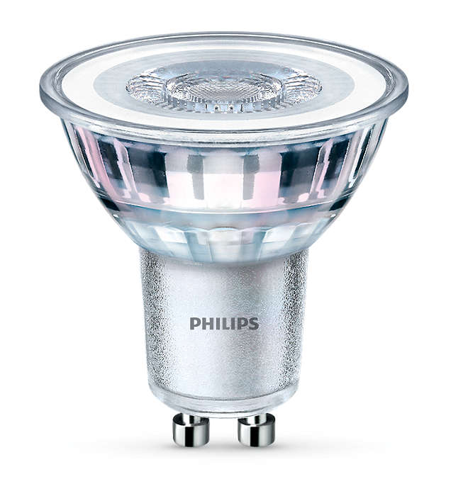 PHILIPS 4.6W (50W) GU10 220V 36* 370lm 3000K GLASS CLASSIC CORE PRO LED sijalica – 00107 67 000