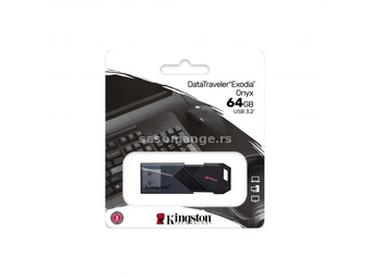 USB Flash 64 GB Kingston 3.2 Exodia Onyx DTXON64GB