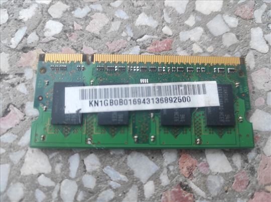 Ram 1gb ddr2 za laptop