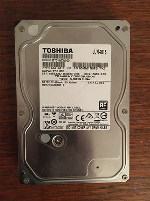 HDD 1 TB - Toshiba hard disk 1 Terabajt