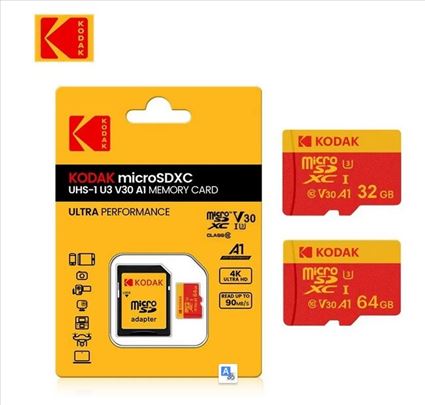 Original Kodak Mikro SD memorija 32GB SD adapter