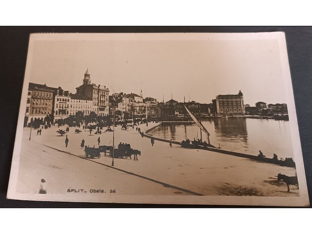 Razglednica..Split obala 1931