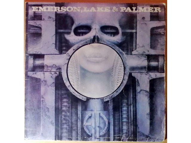 LP EMERSON, LAKE AND PALMER - Brain Salad Surgery, VG-