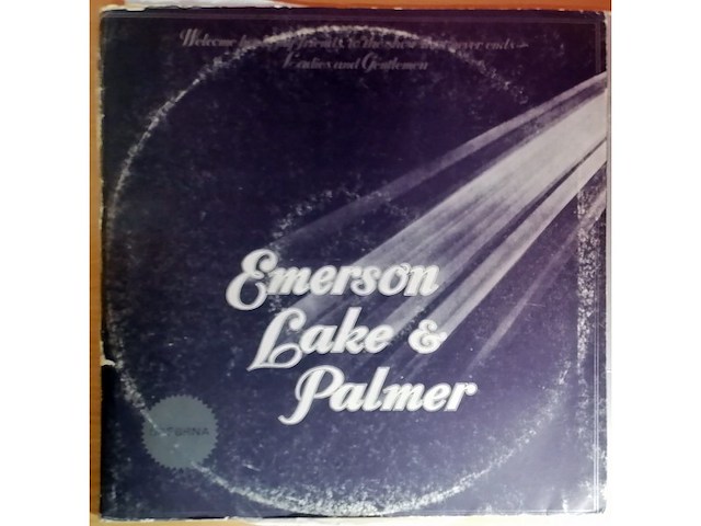 3LP EMERSON, LAKE AND PALMER - Welcome (1977) ODLIČNA