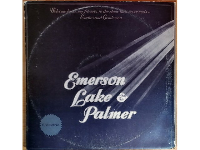 3LP EMERSON, LAKE AND PALMER - Welcome (1977) PERFEKTNA