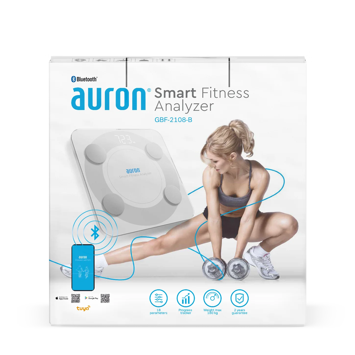 Auron Smart Fitness Analyzer GBF-2108-B