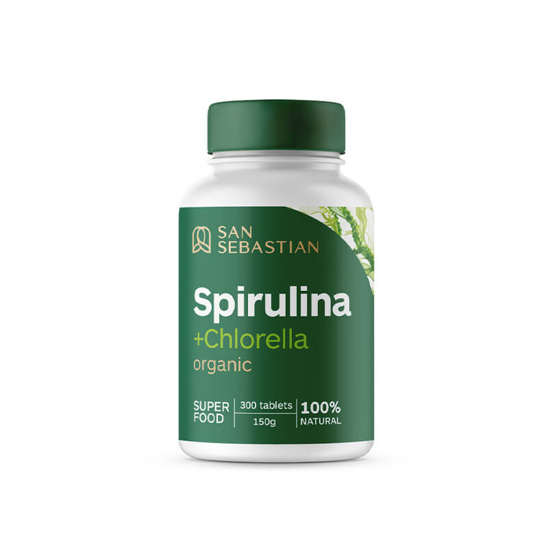 San Sebastian Spirulina + Chlorella A300