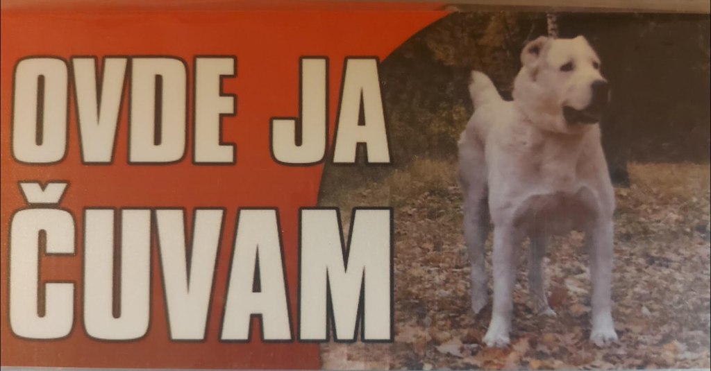 TABLA OVDE JA ČUVAM- AZIJAT