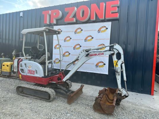 Takeuchi TB216 mini bager