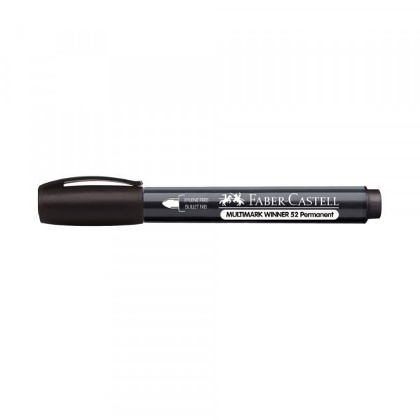 Permanent Marker Faber Castell Winner crni obli 453397