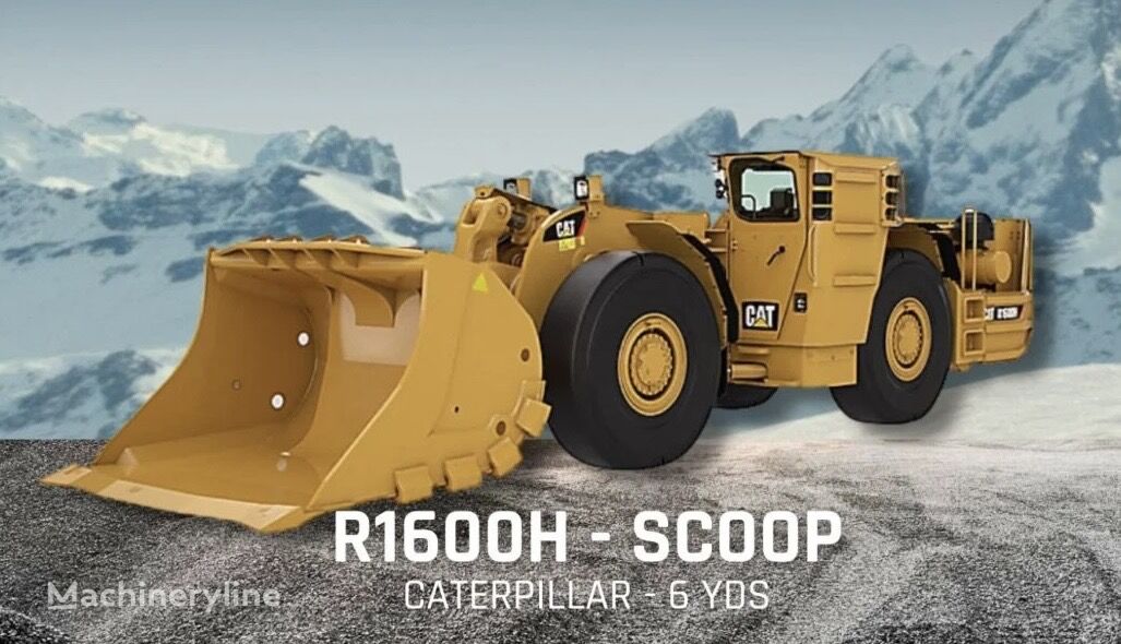 Caterpillar R 1600H podzemni rudarski utovarivač